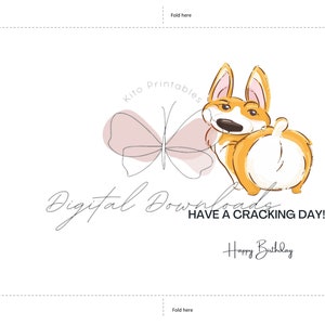 Printable Birthday Card, Have a Cracking Day Happy Birthday Card ...