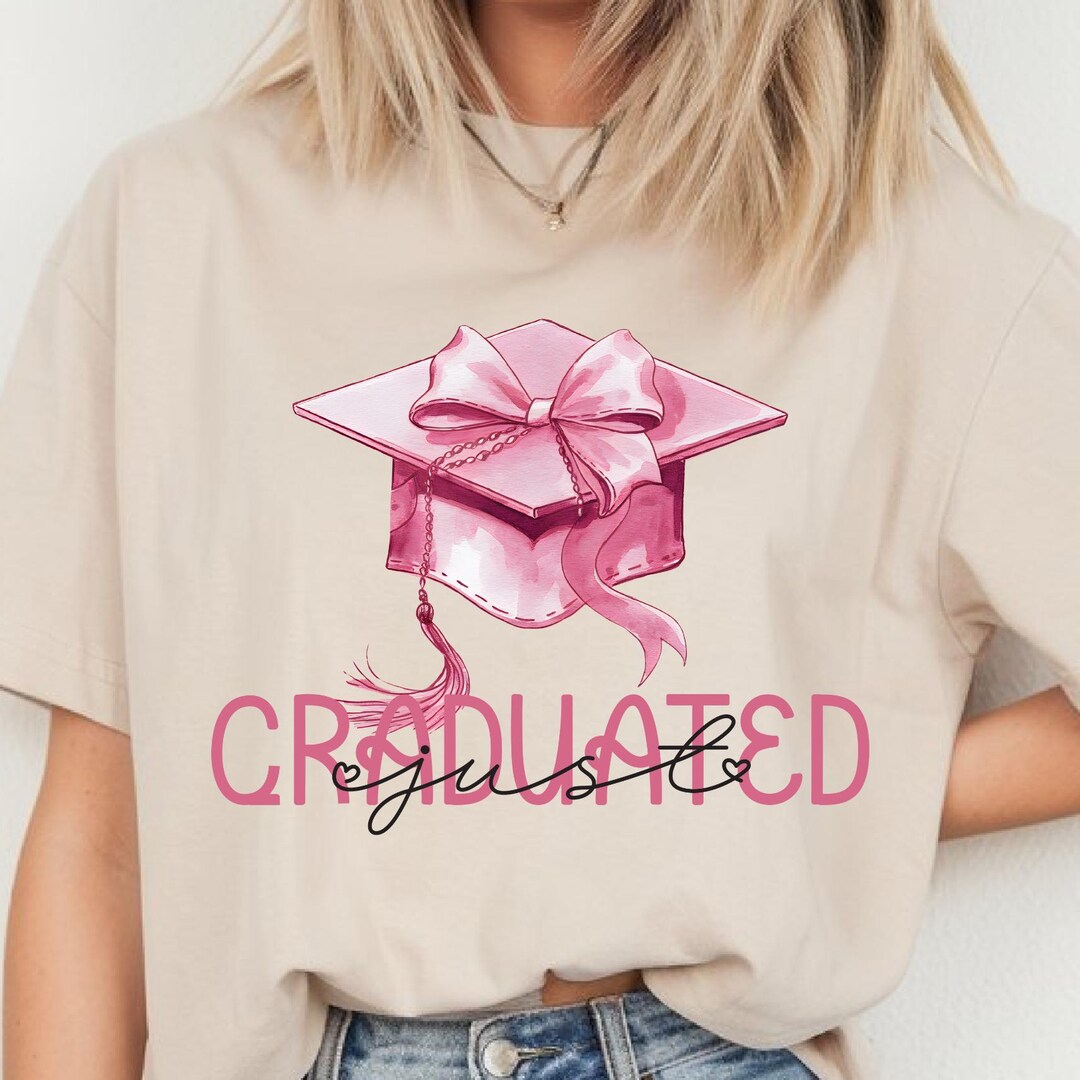 Pink Graduation Hat PNG: Girly Grad Cap Design (digital Download) - Etsy