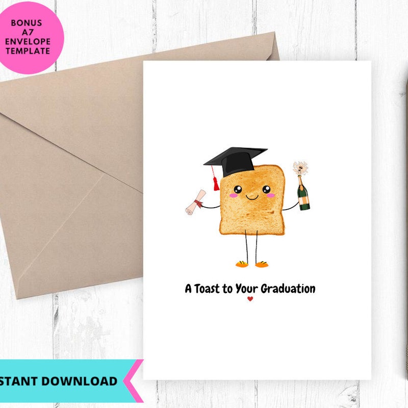 Funny Grad Card - Etsy