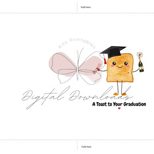 Printable Graduation Card, Grad Card, a Toast to Your Graduation ...