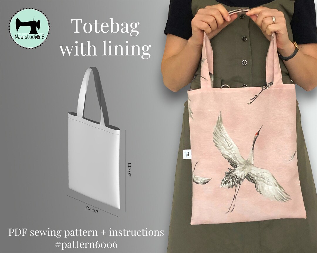 The Fantastic Totebag the Perfect Basic Pattern for a Bag for Beginners ...