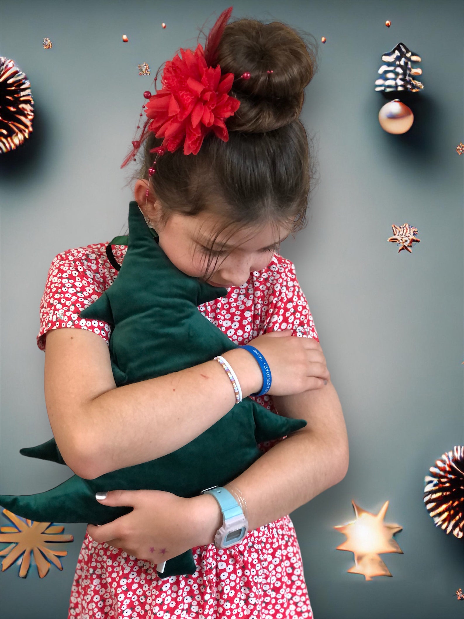 Free Sewing Pattern Cuddly Christmas Tree Easy to Sew Includes Clear ...