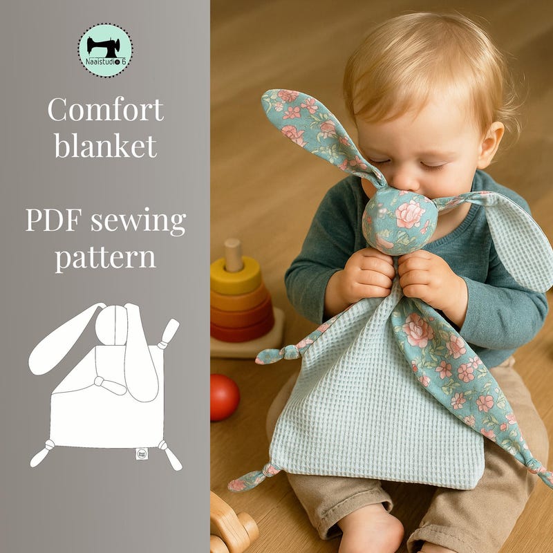 Soft Handmade Baby Quilt - Etsy UK