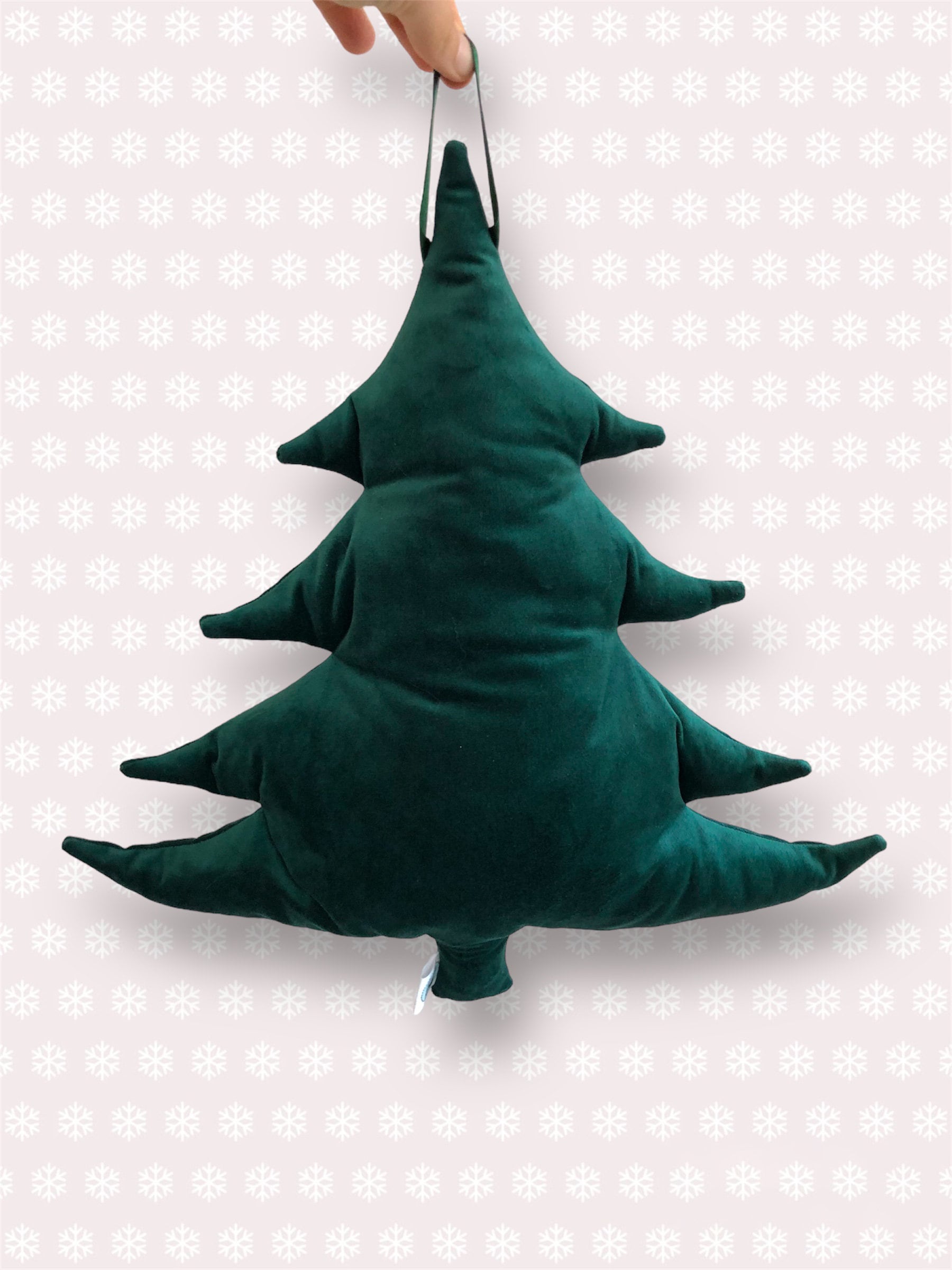 Free Sewing Pattern Cuddly Christmas Tree Easy to Sew Includes Clear ...