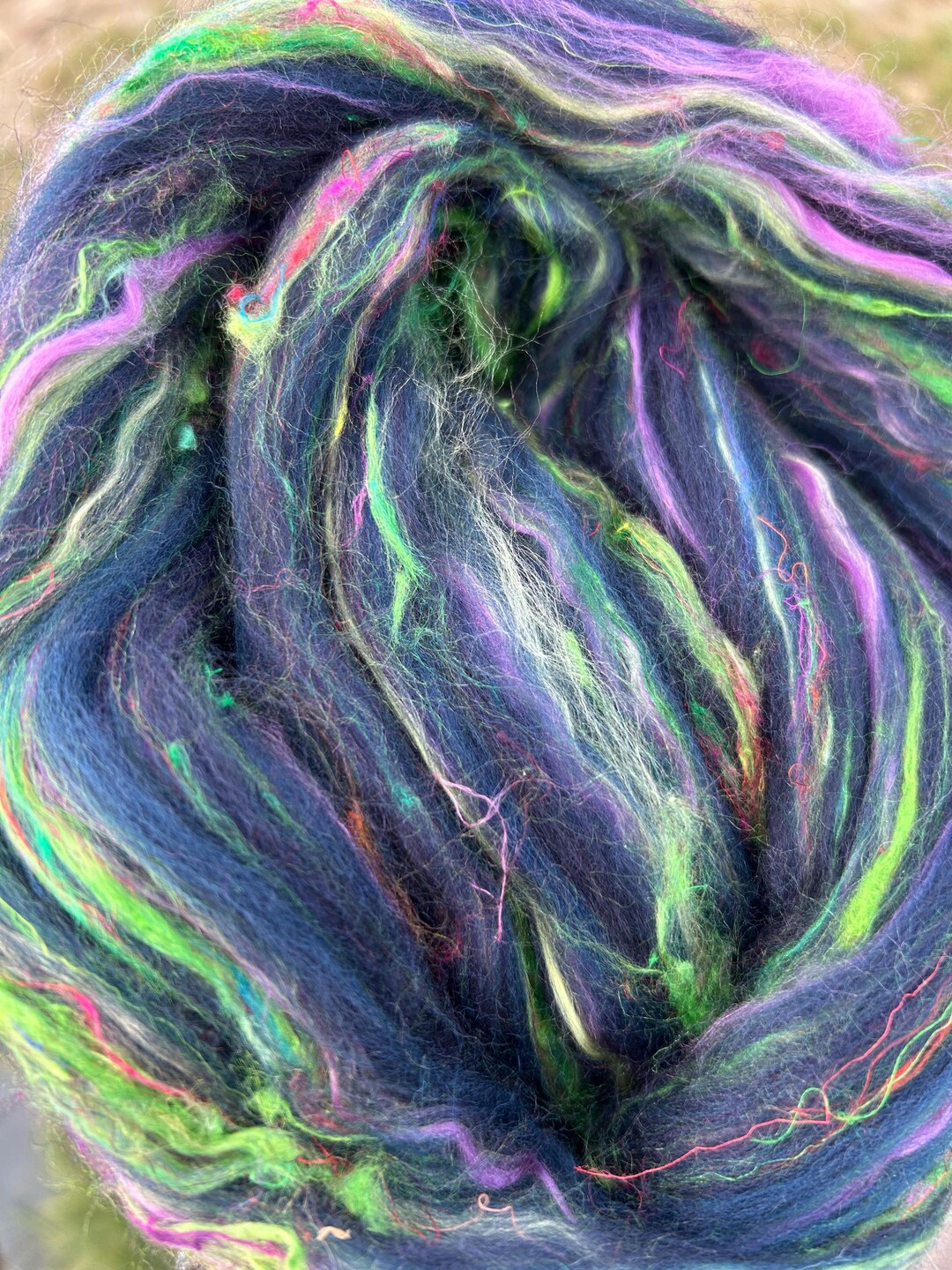 Aurora Borealis - Stunning Blend of Mulberry Silk & Merino Wool ...