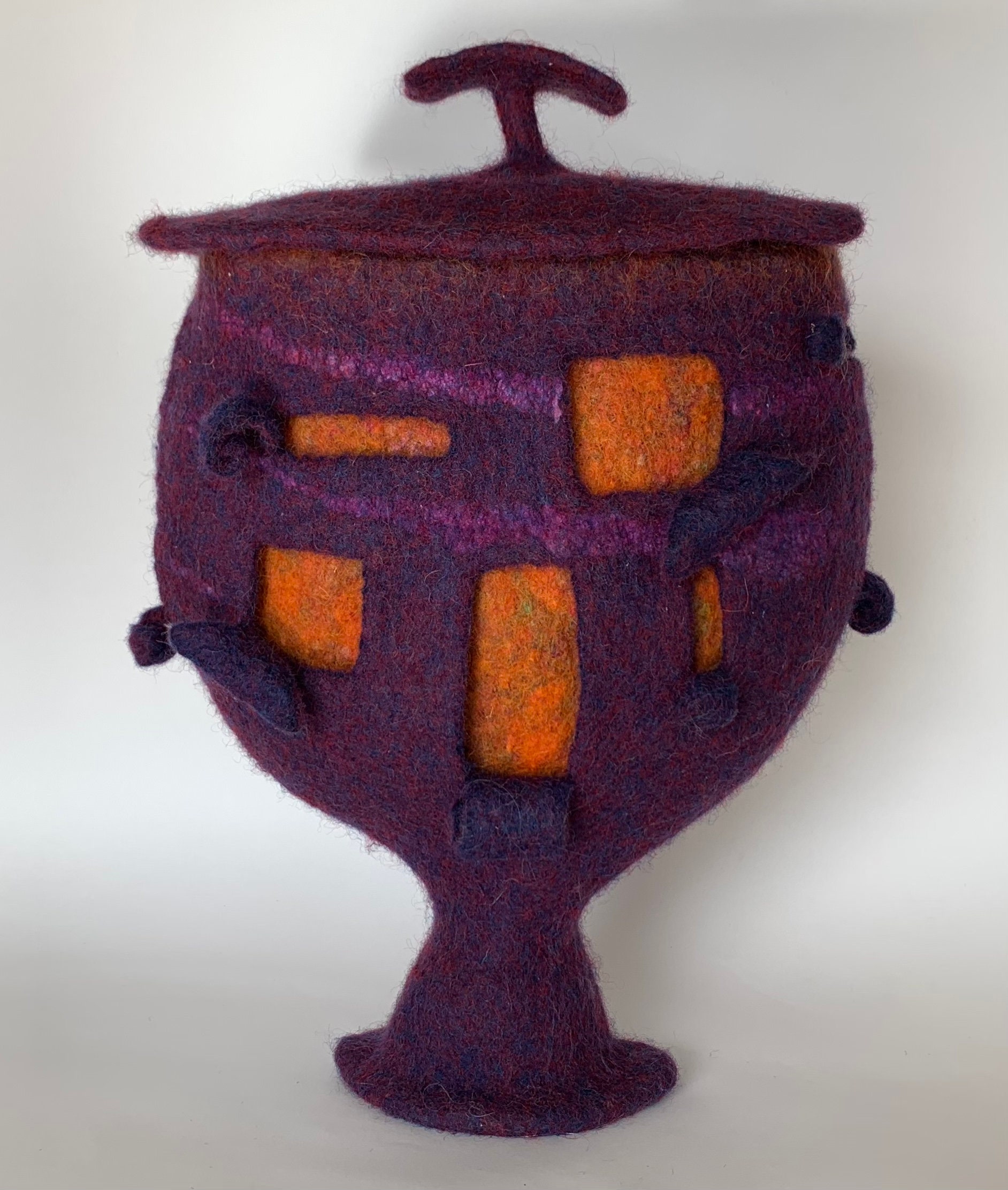 How to Make Felted Vessels With Lids and Feet - Instant Download PDF ...