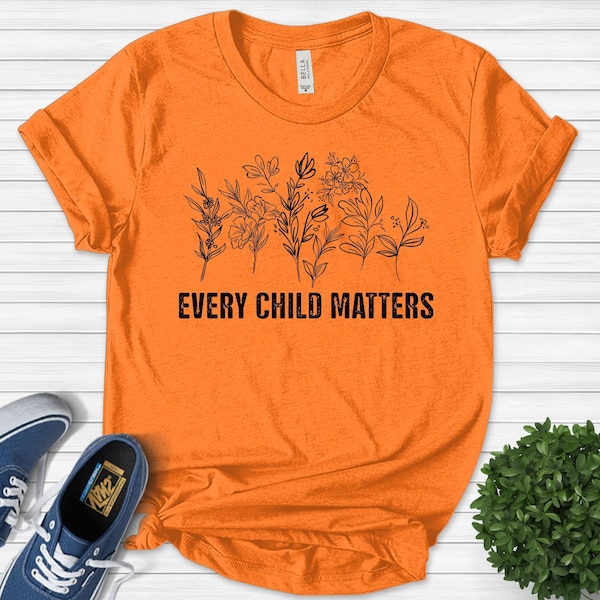Every Child Matters Shirt Indigenous Owned - Etsy
