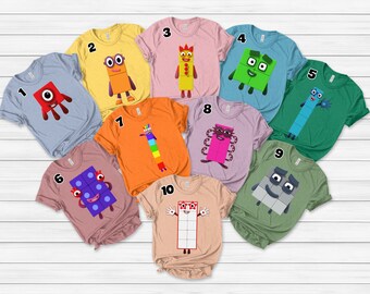 Numberblocks Adult Costume - Etsy UK