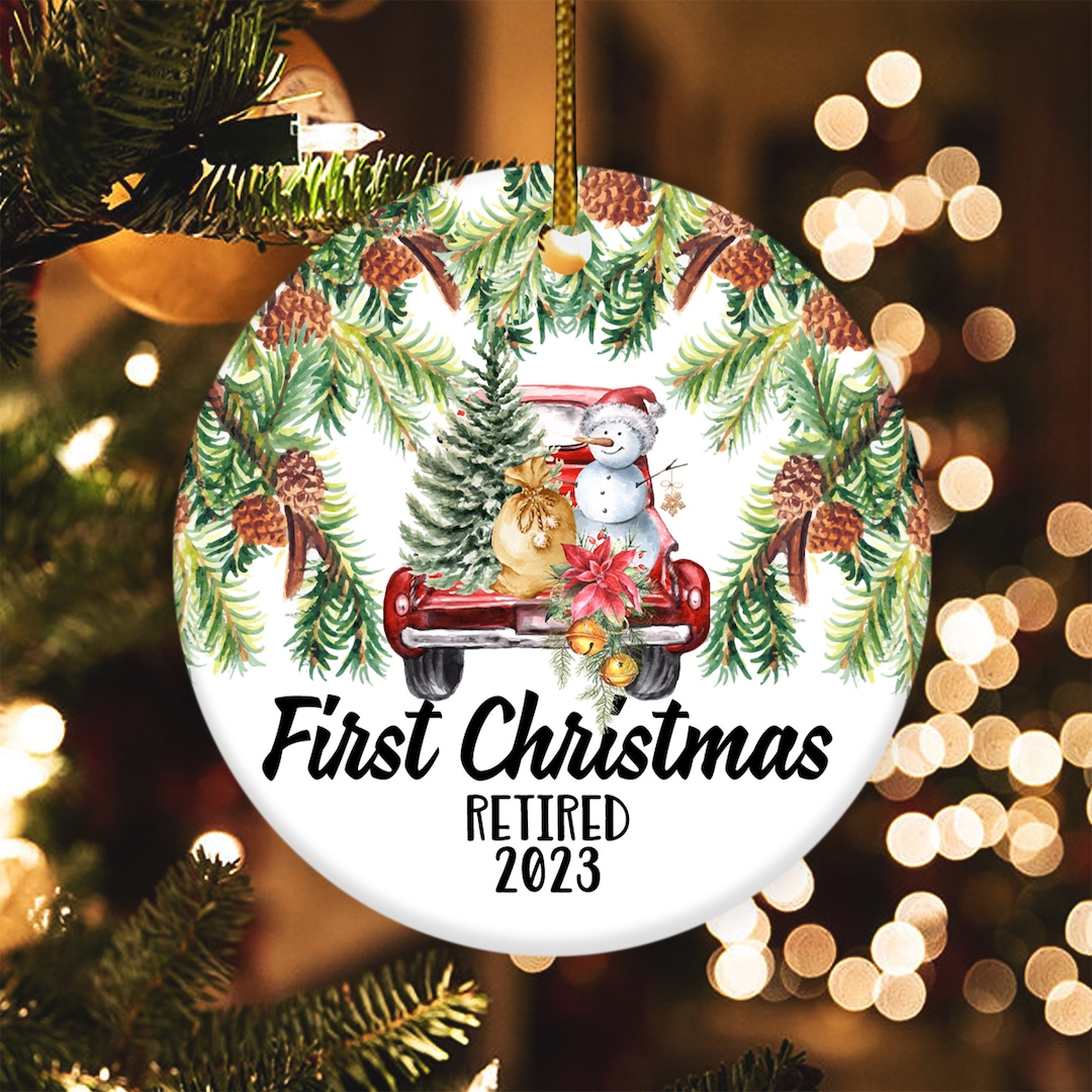 First Christmas Retired Ornament Retirement Ornament - Etsy