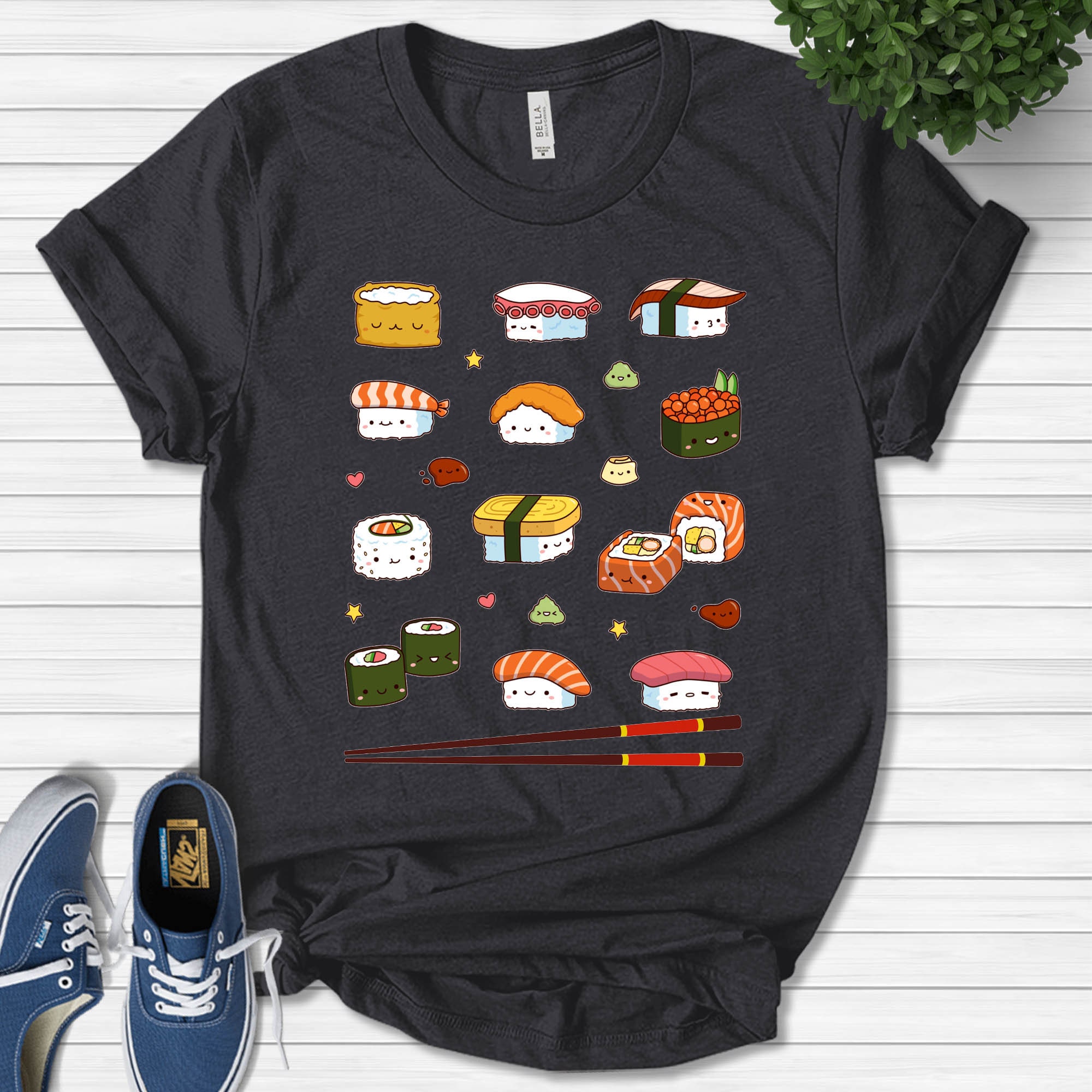 Sushi Shirt Cute Sushi Tshirt Sushi Lover Gift Sushi Party - Etsy