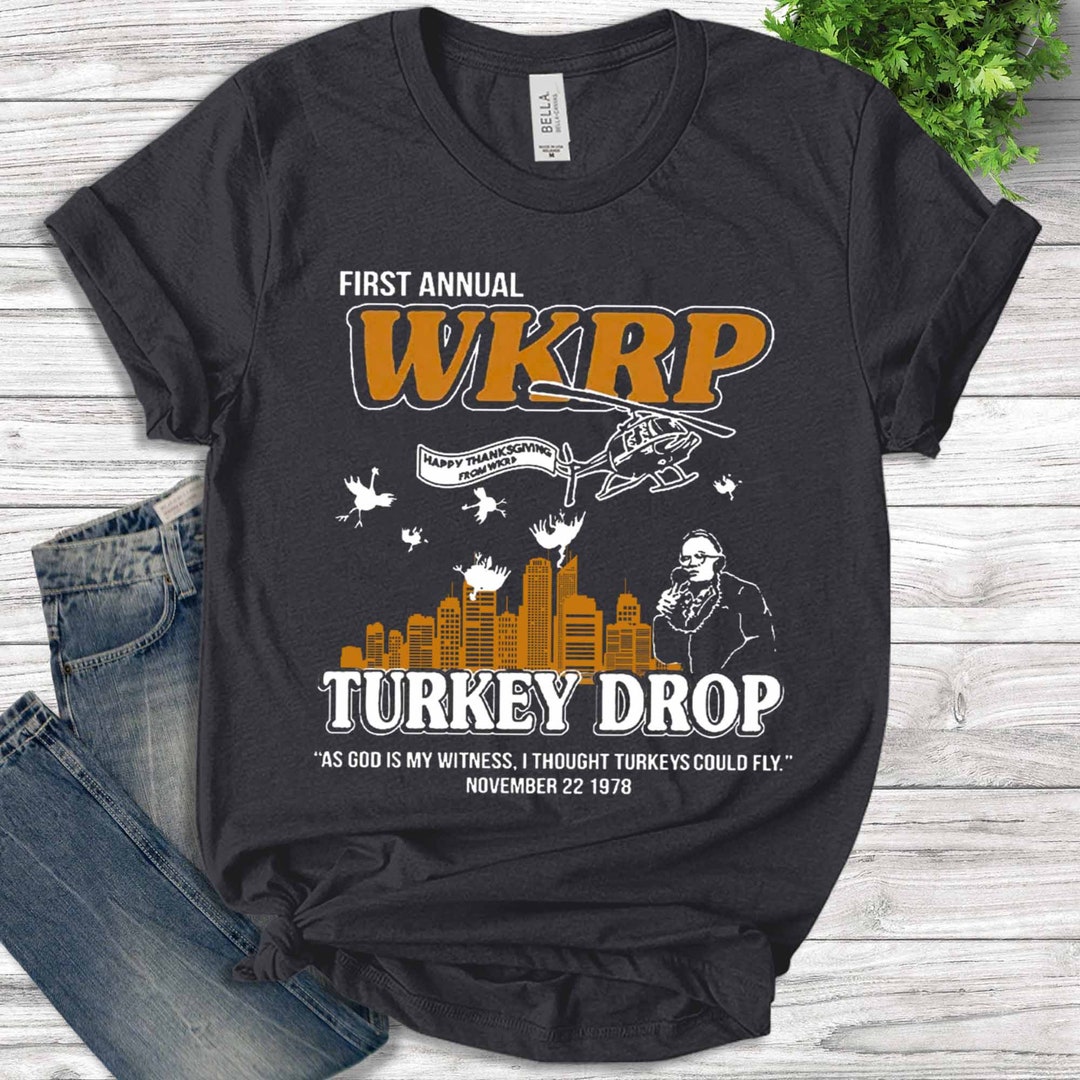 Funny Thanksgiving WKRP T-shirt First Annual WKRP - Etsy