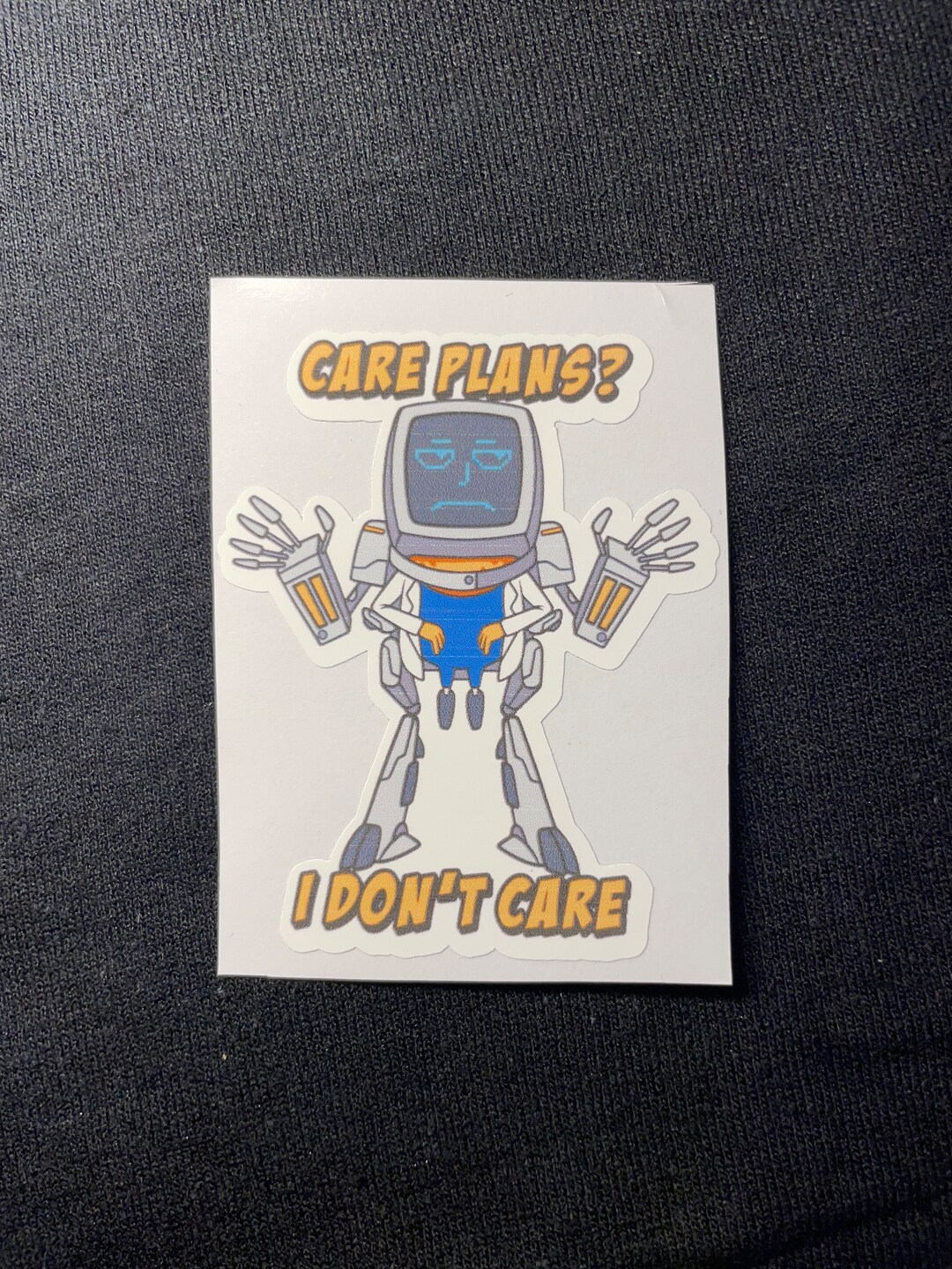 Potato Nurse Care Plans Sticker - Etsy