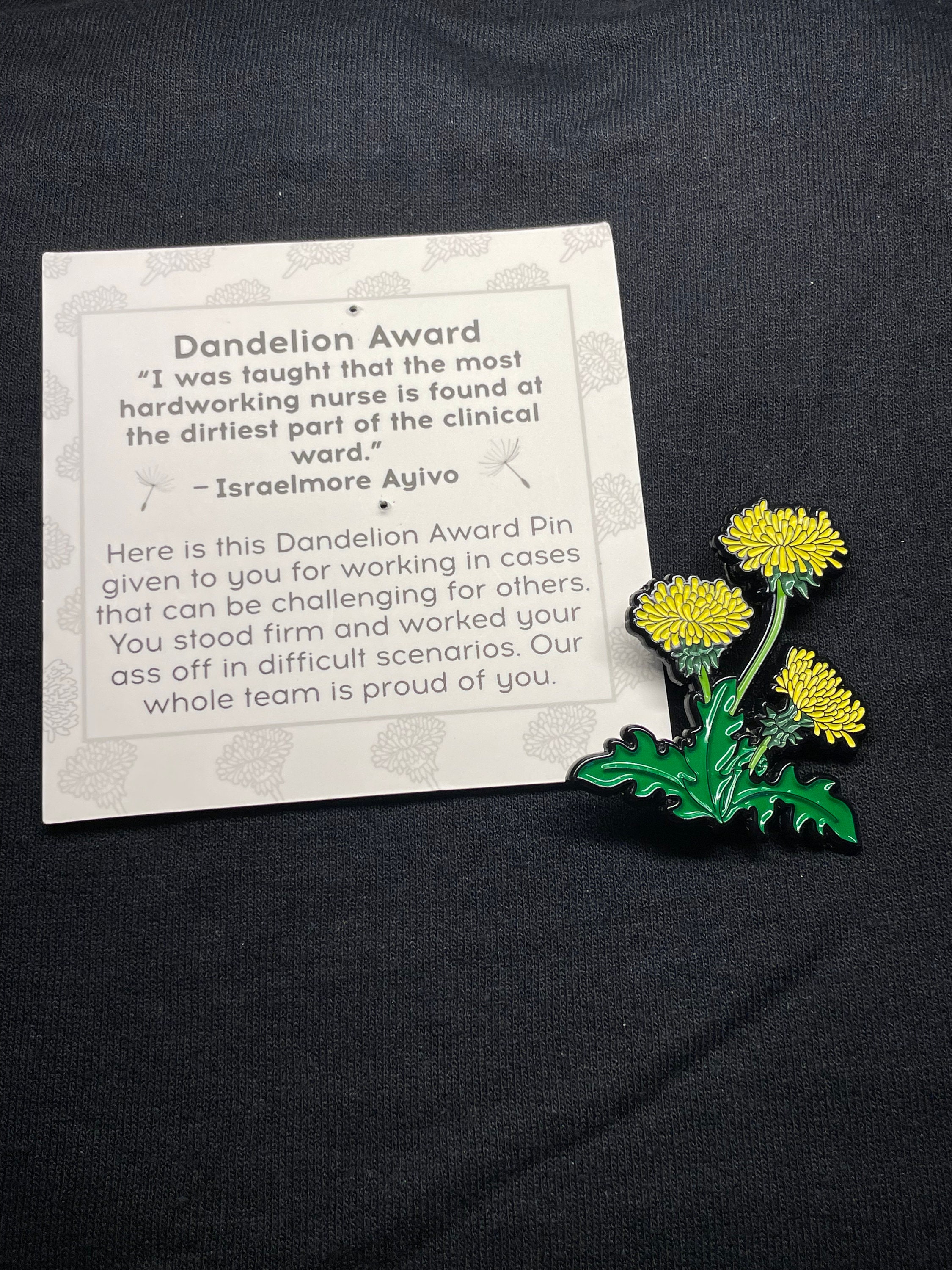 Dandelion Enamel Pin, Dandelion, Dandelions, Dandelion Metal Enamel Pin ...