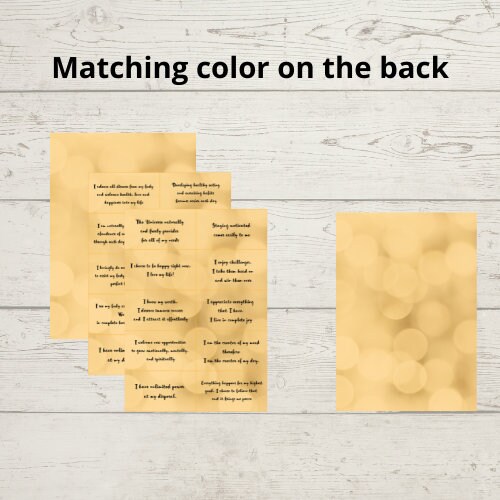 Printable Affirmation Cards, Manifestation Cards, Self Care, Digital ...