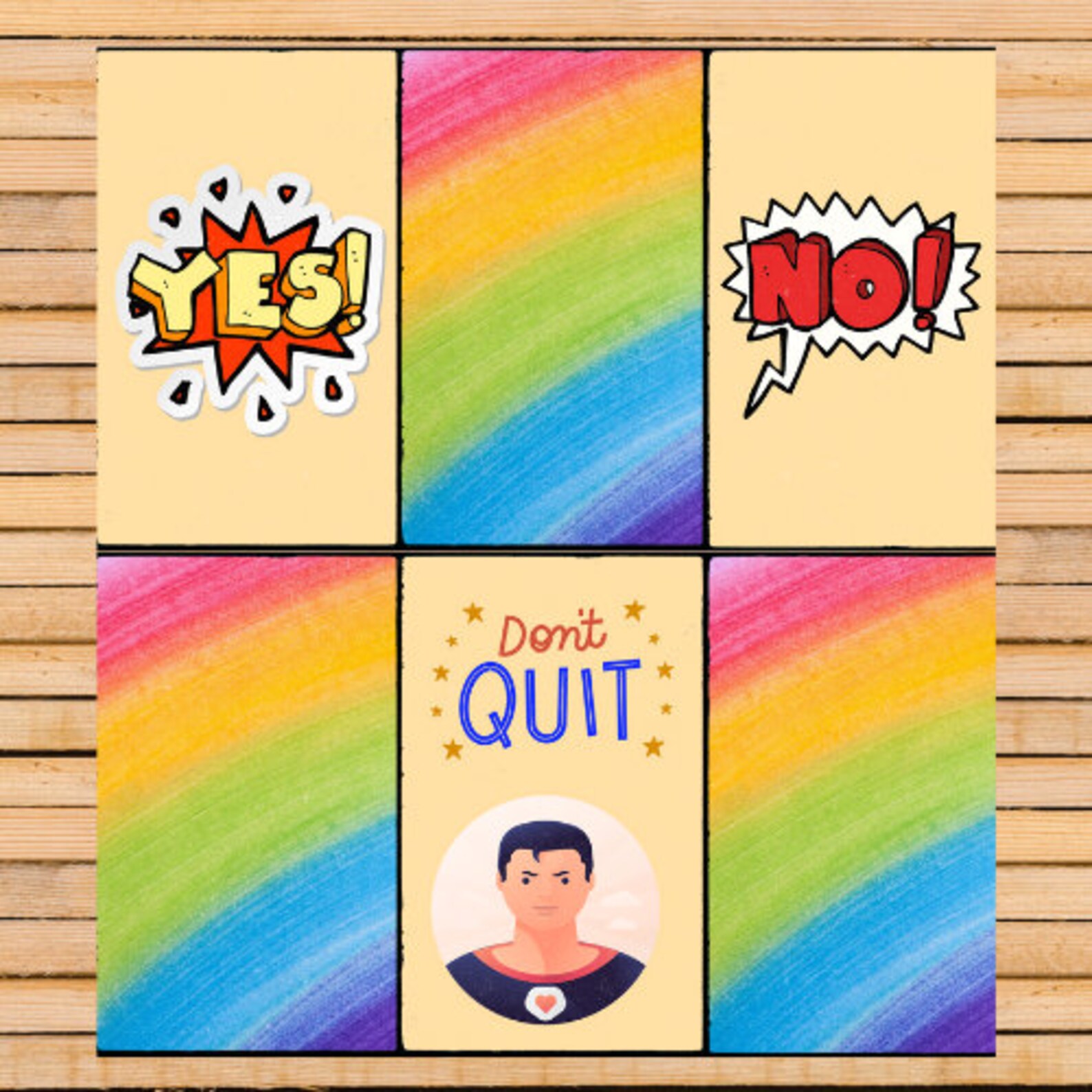 Answer Oracle Cards,yes/no Tarot Cards. Questions Answers Printable ...