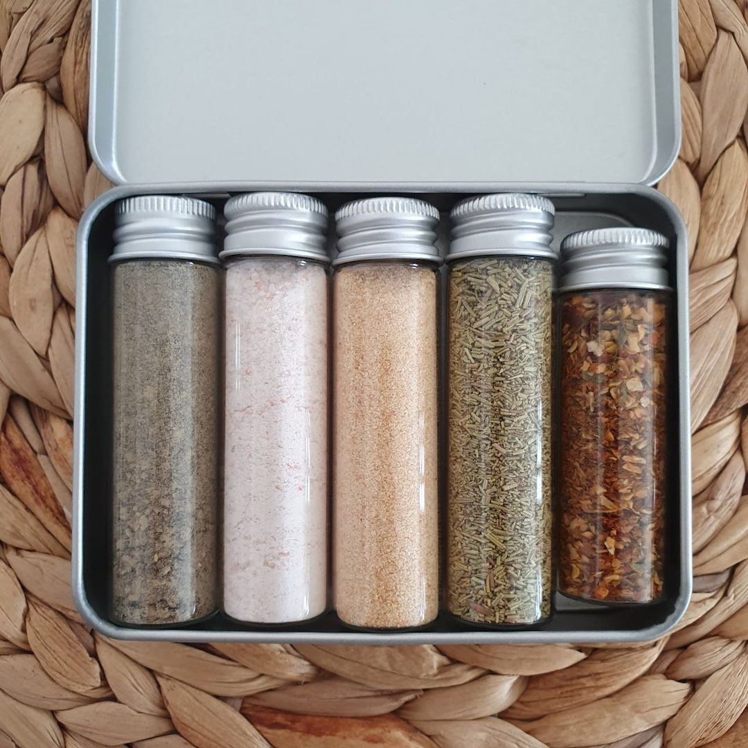 Bushcrafting Spice Set Survival Pocket Spice Kit Bushcraft Travel ...