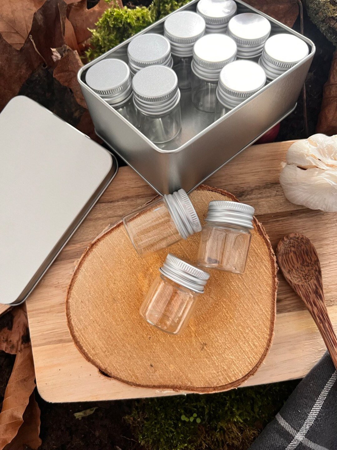 Camping Vanlife Spice Set Mini Bottles Bushcraft Survival Kit Travel ...