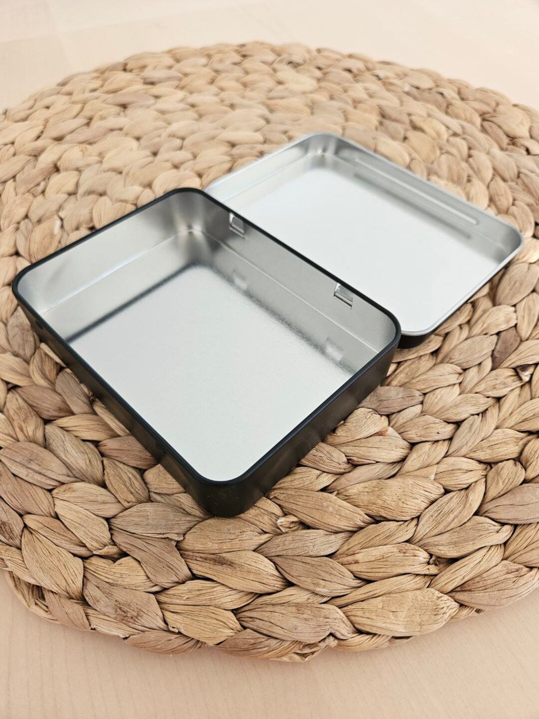 Black Metal Box Hinge Metal Box Pocket Box Pocket Box EDC Storage Box ...