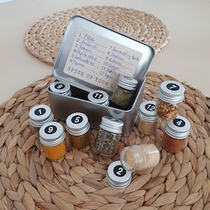 Bushcrafting Spice Set Survival Pocket Spice Kit Bushcraft Travel ...