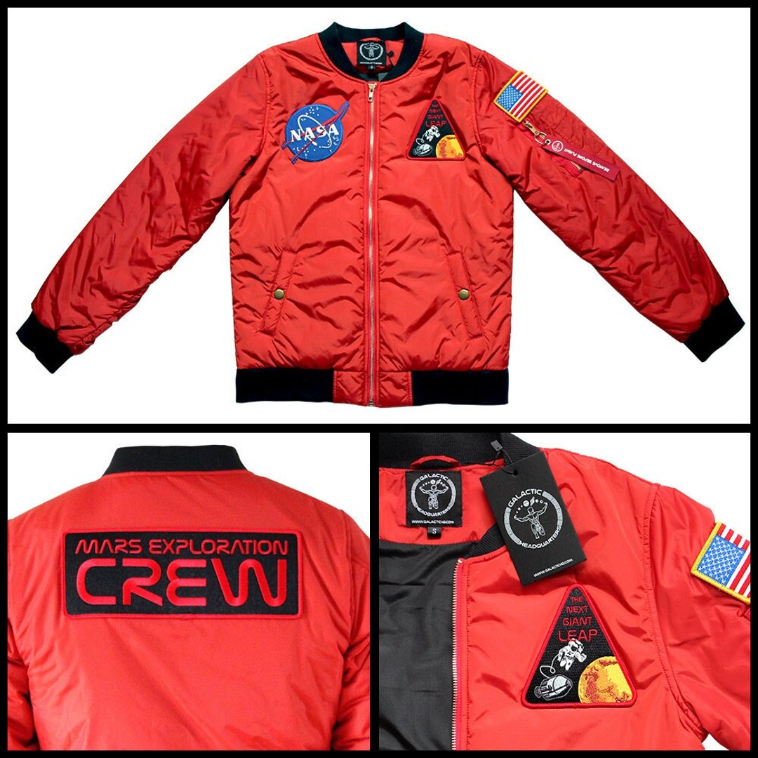 Mars Exploration Crew NASA Jacket - Etsy