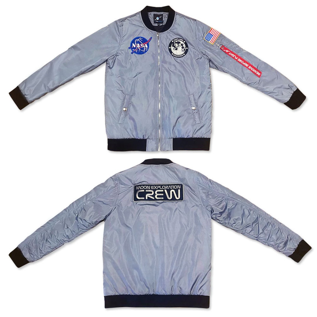 Moon Exploration Crew NASA Jacket - Etsy