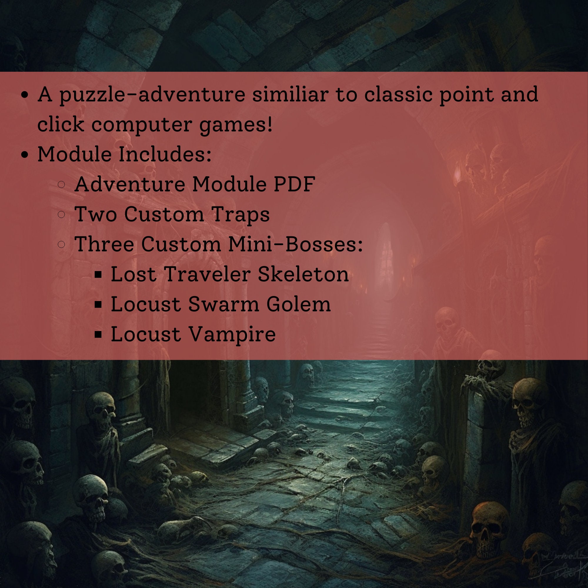 Catacombs of Redemption: A Tiny Oneshot Adventure for Fifth Edition (5E ...