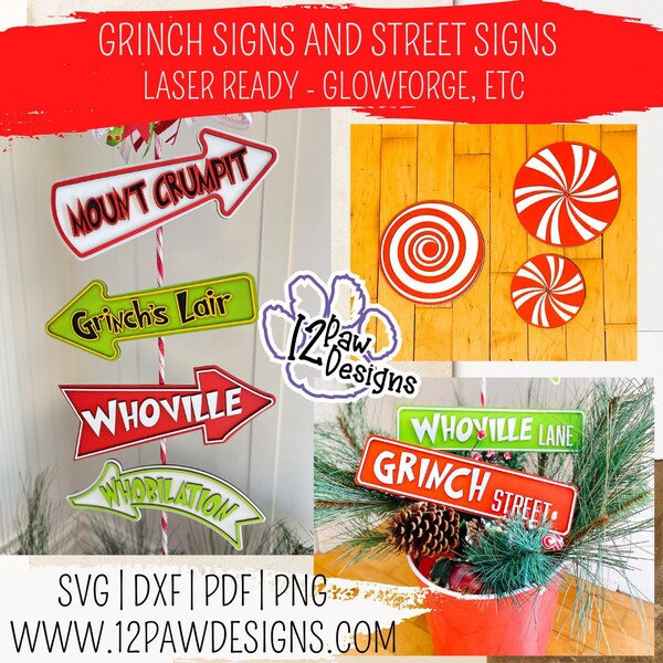 Grinch Sign - Etsy