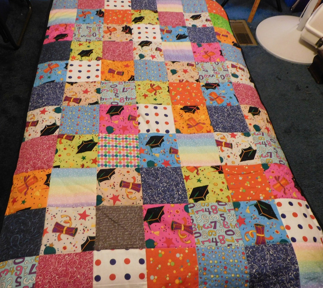 Graduation Quilt - Etsy