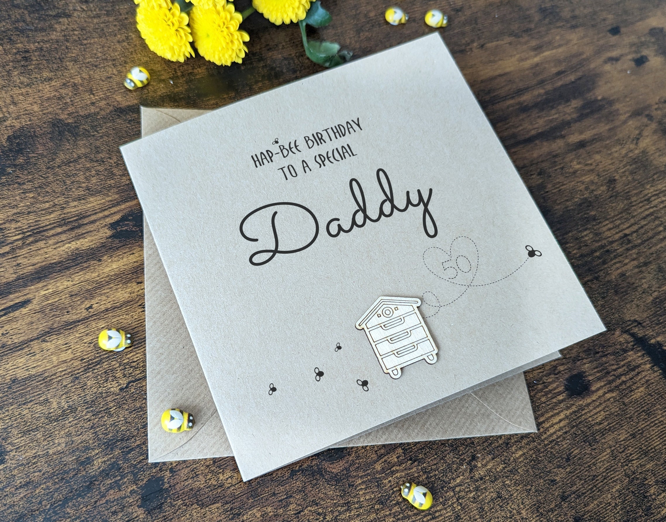Dad 50th Birthday Card 50th Birthday Card for SPECIAL DADDY - Etsy