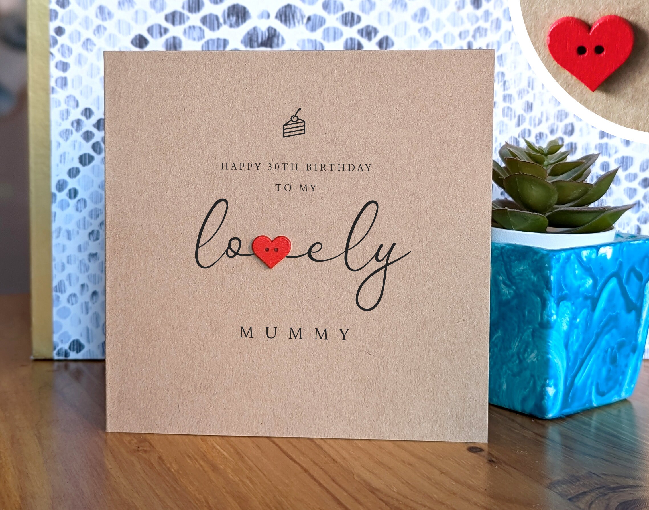 30th Birthday Card for Mum Make Your Mummy's 30th - Etsy