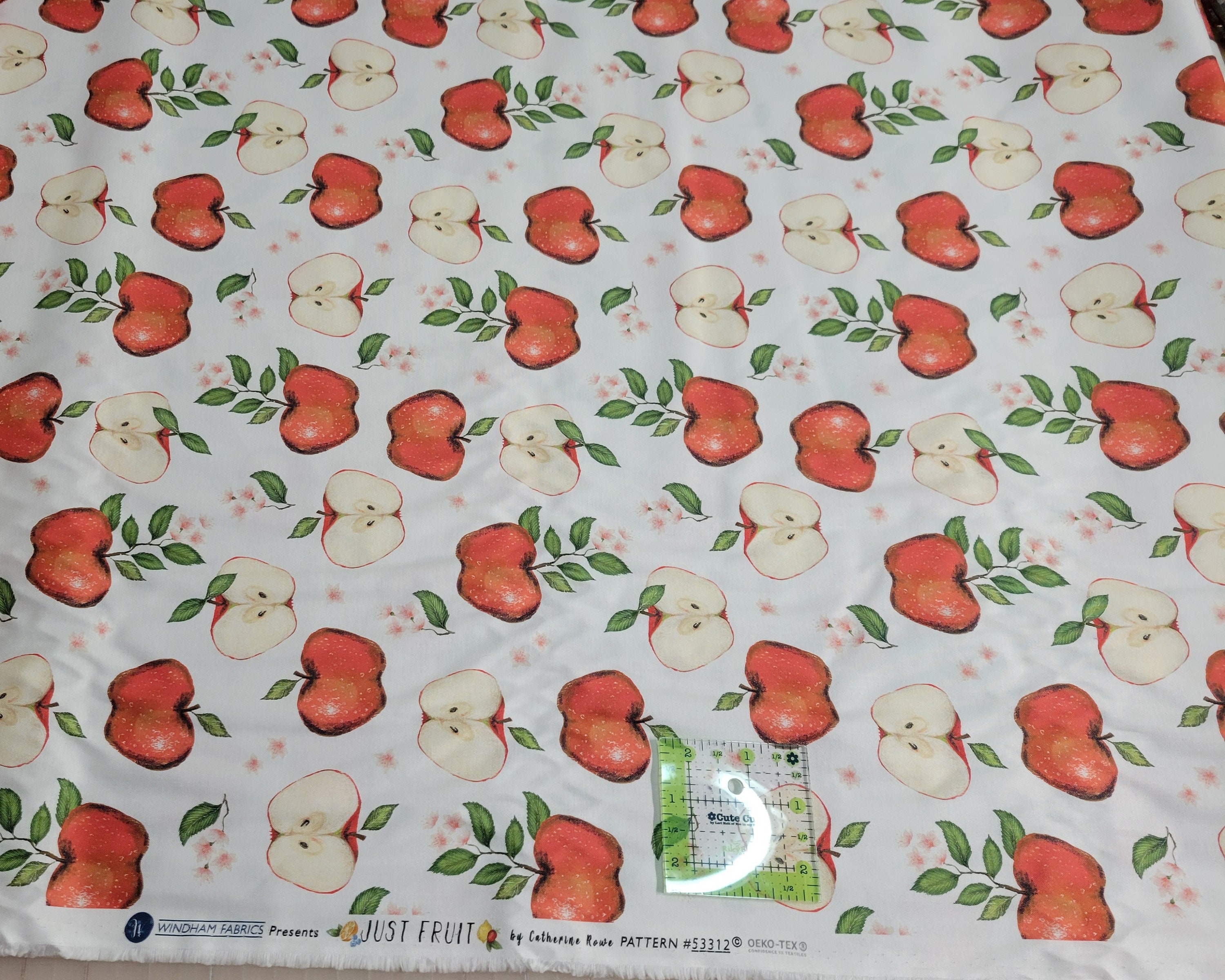 Just Fruit by Catherine Rowe for Windham Fabrics - Sold by the Half ...