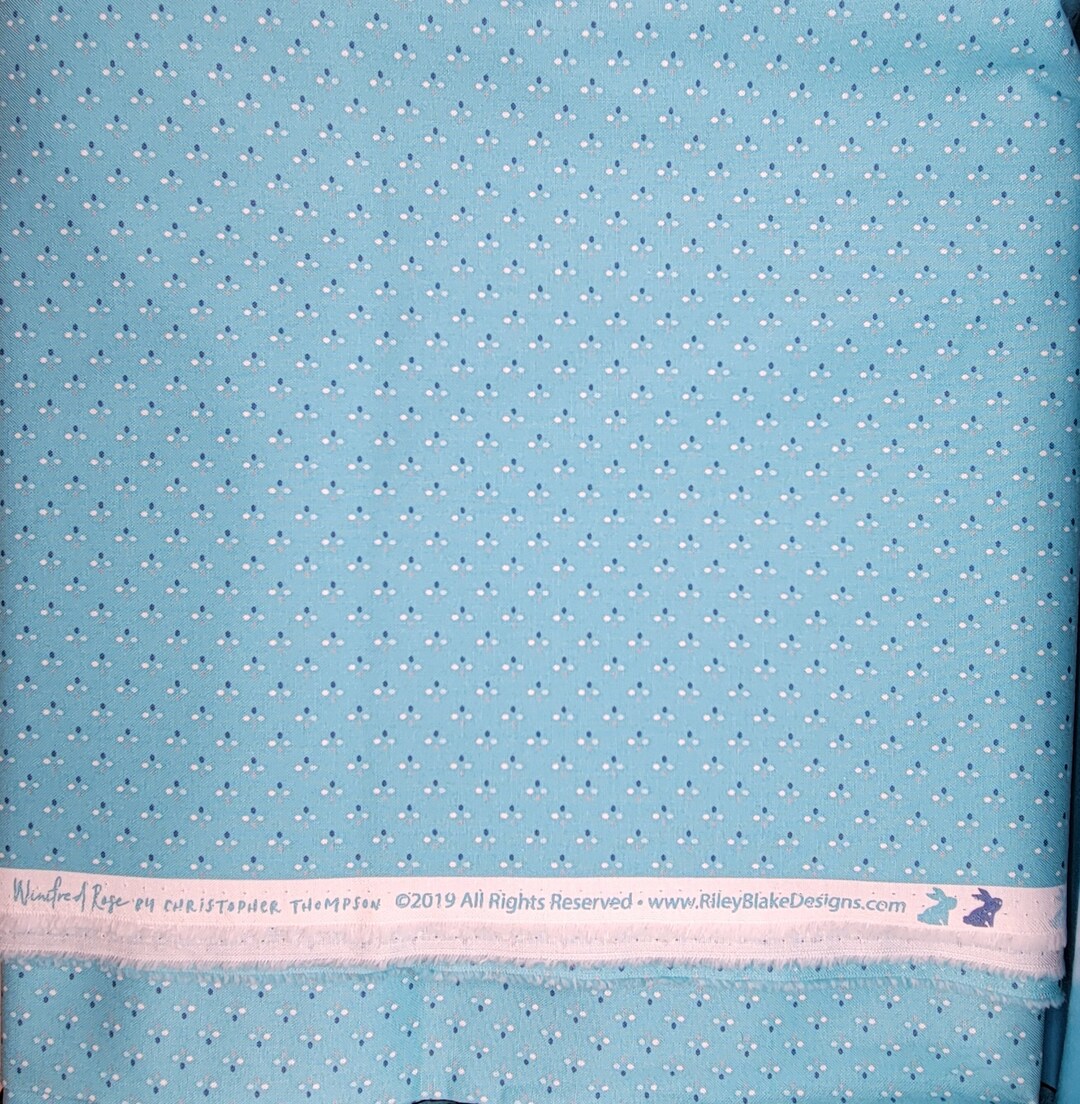 Winifred Rose by Christopher Thompson for Riley Blake - Sold by the ...