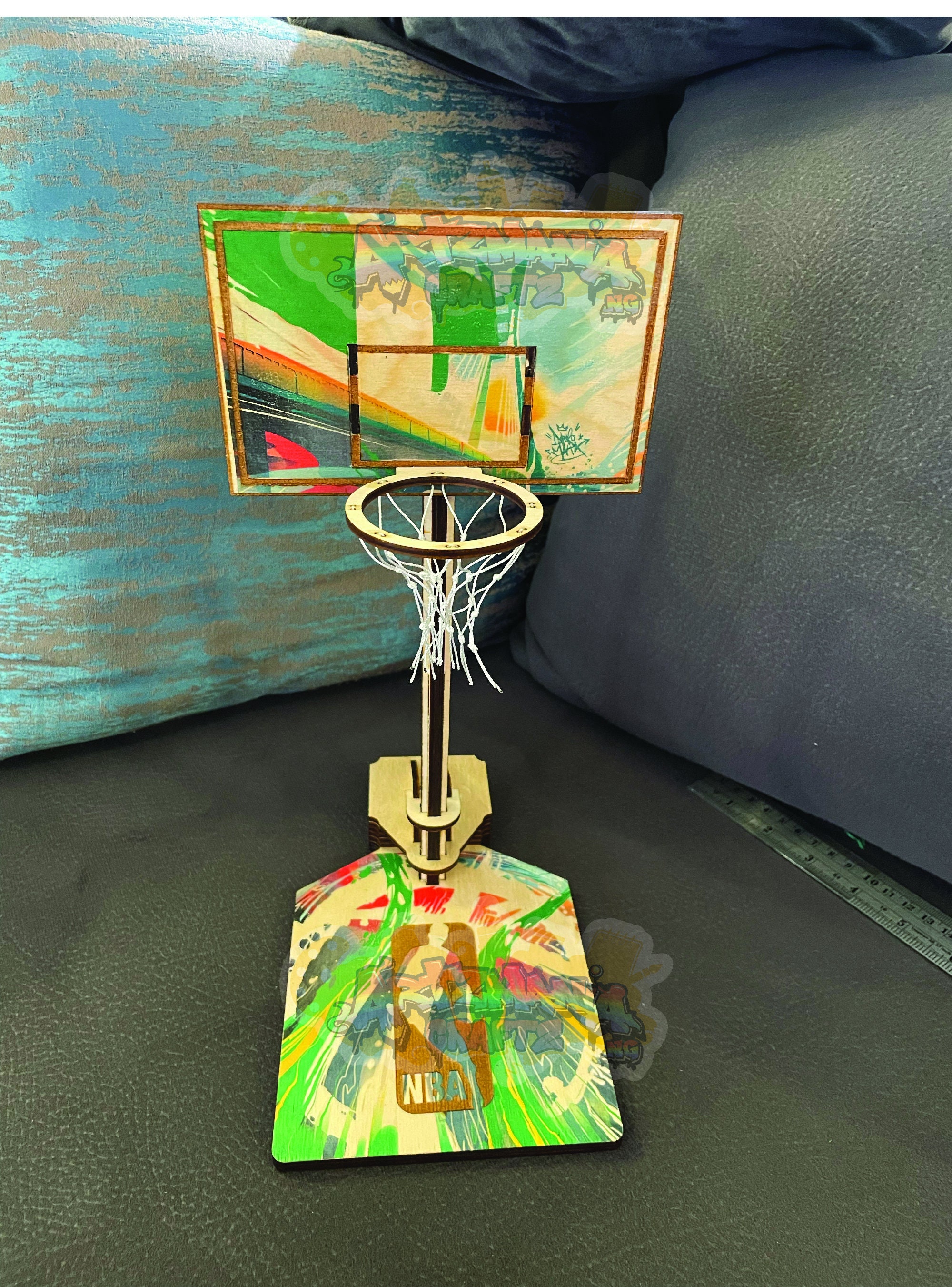 Miniature Basketball Hoop and Stand - Etsy