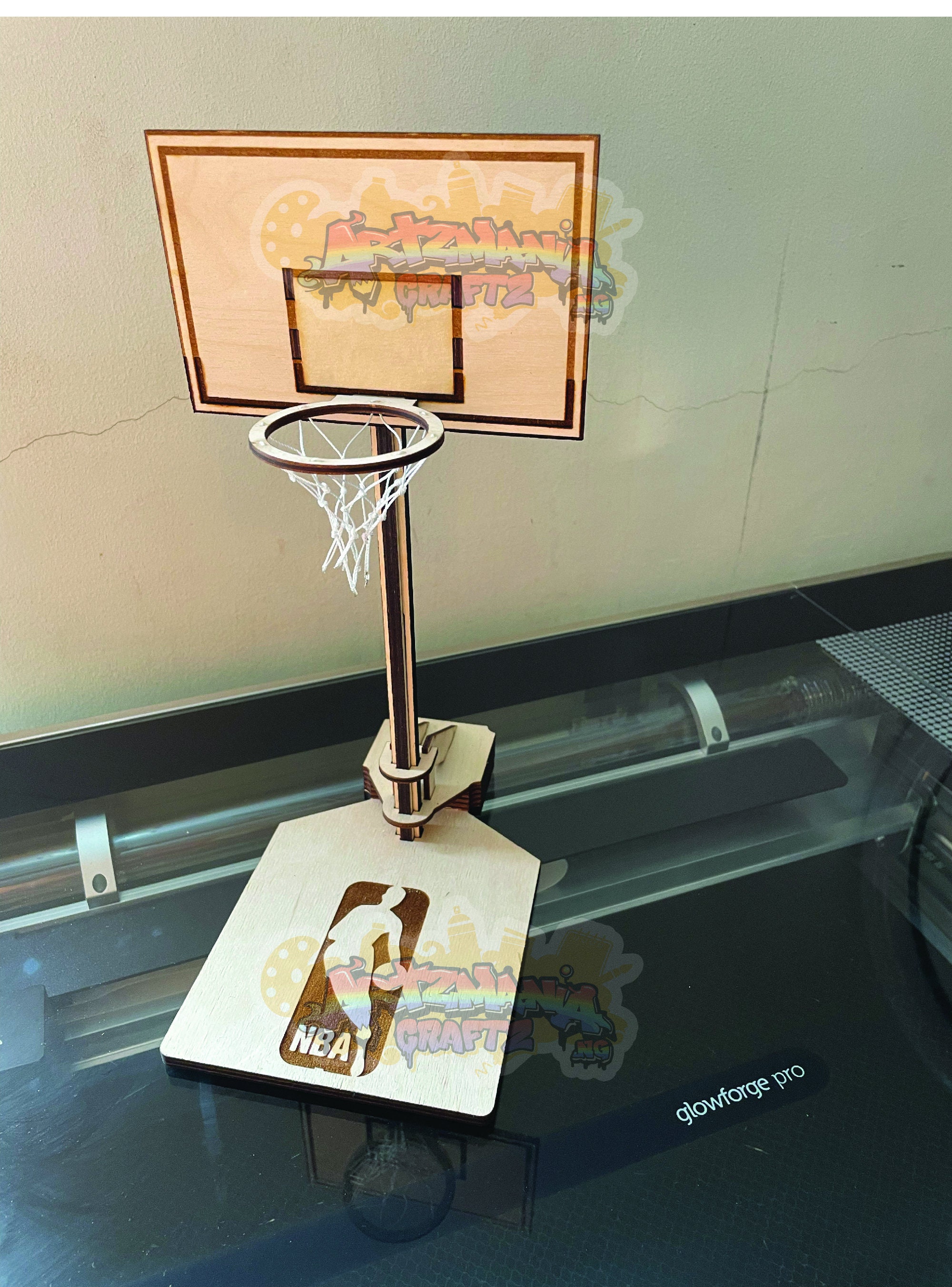Miniature Basketball Hoop and Stand - Etsy
