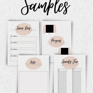 75 Hard Challenge Digital Download A4, A5, and Letter - Etsy