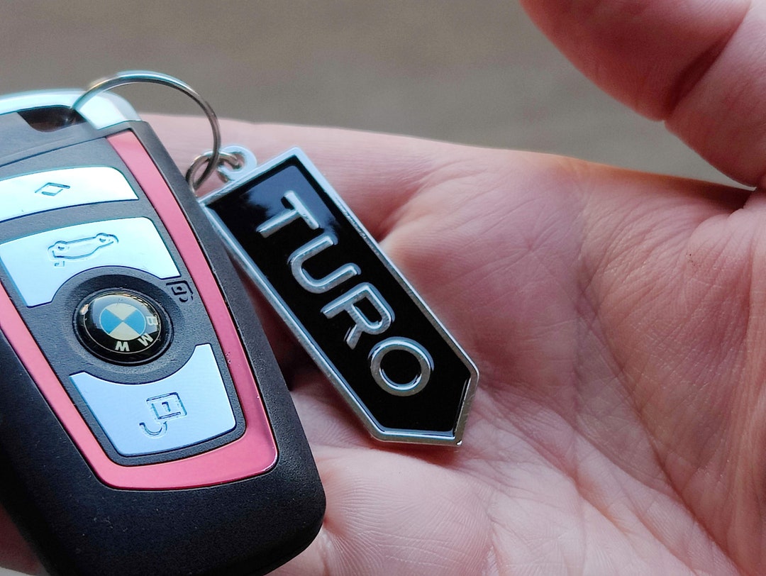Turo Car Sharing Diecut Metal Key Chain - Etsy