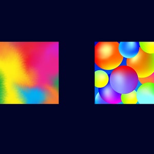 Colorful Fun Digital Paper Pack- 20 Bright Abstract Vibrant ...