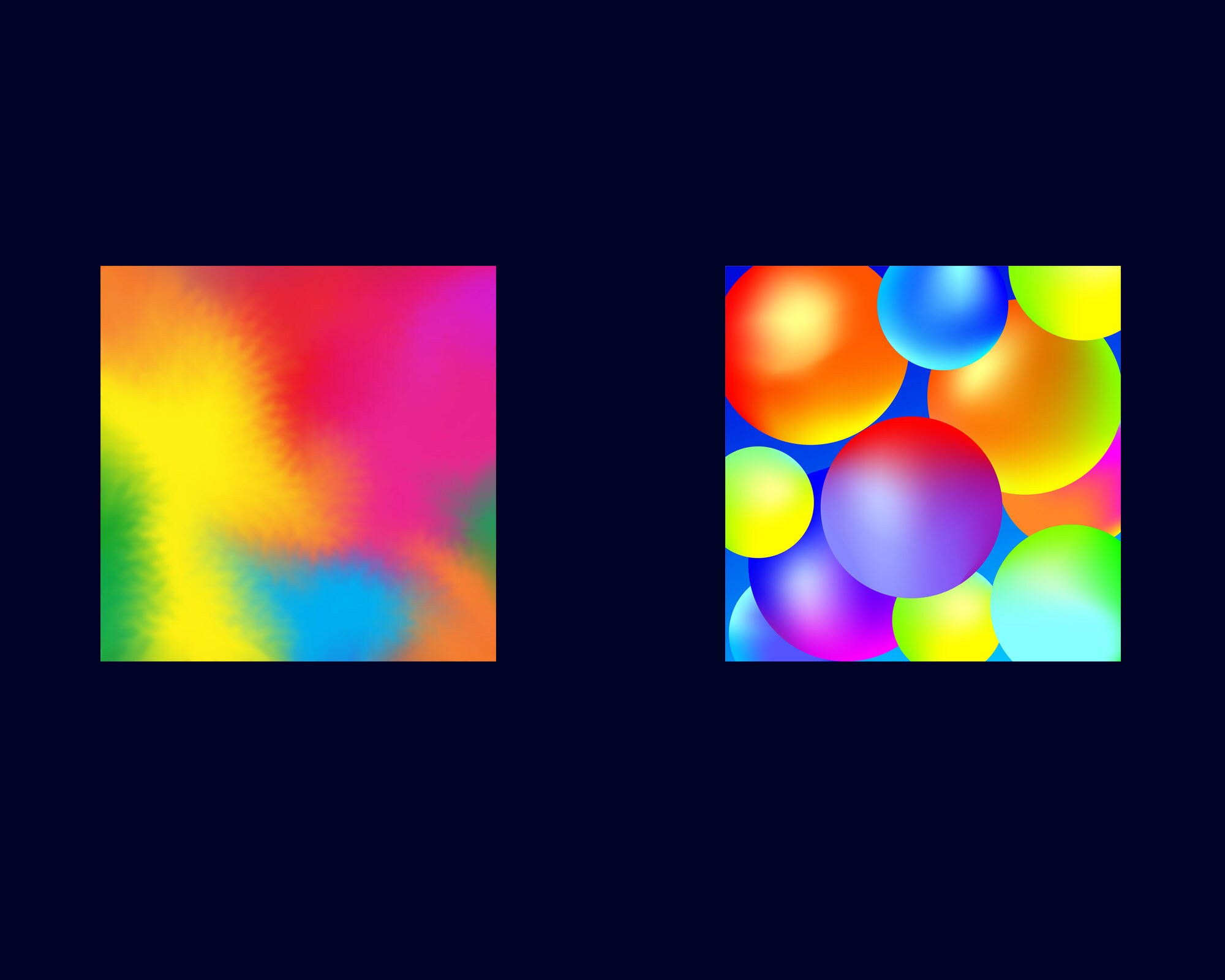 Colorful Fun Digital Paper Pack- 20 Bright Abstract Vibrant ...