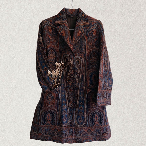 Paisley Coat - Etsy