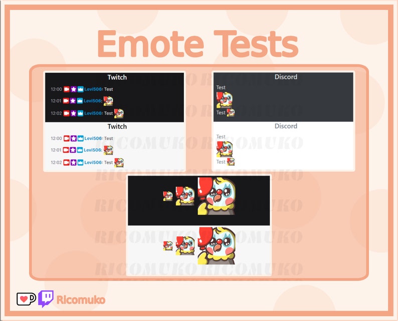 Cockatiel Clown Emote, Cute Bird Emote, Clown Emote, Twitch Emote ...