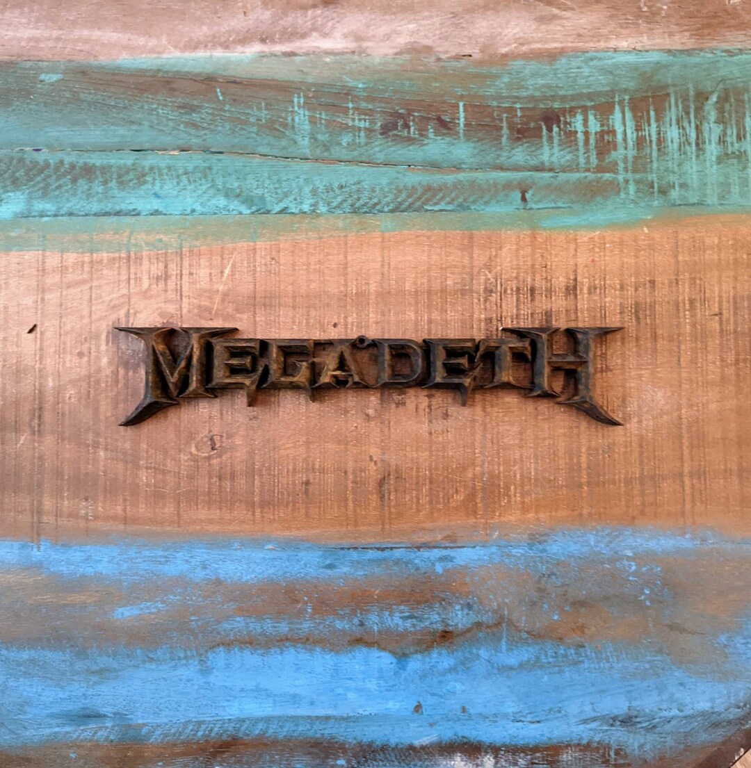MEGADETH Custom Print Sign - Etsy