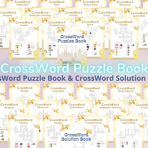 Brain Games, Crosswords Puzzles, Codeword Puzzle Book, Word Game ...
