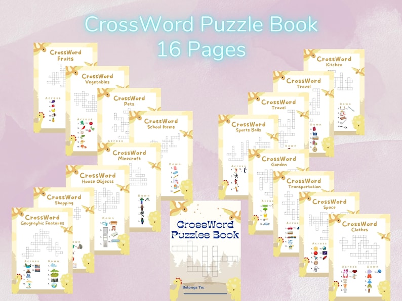 Brain Games, Crosswords Puzzles, Codeword Puzzle Book, Word Game ...
