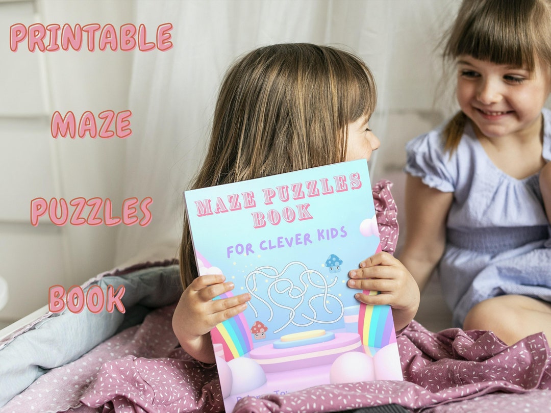 Puzzles for Kids, Activity Book Kids, Logic Puzzles Kids, Kids Activity ...