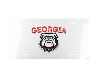 Uga License Plate - Etsy