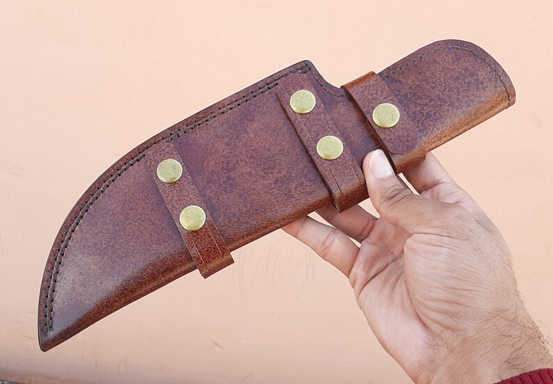 Custom Tracker Knife, Handmade Tracker Knife, Damascus Steel Tracker ...