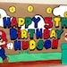 Custom Hand-painted Mario Birthday Banner - Etsy