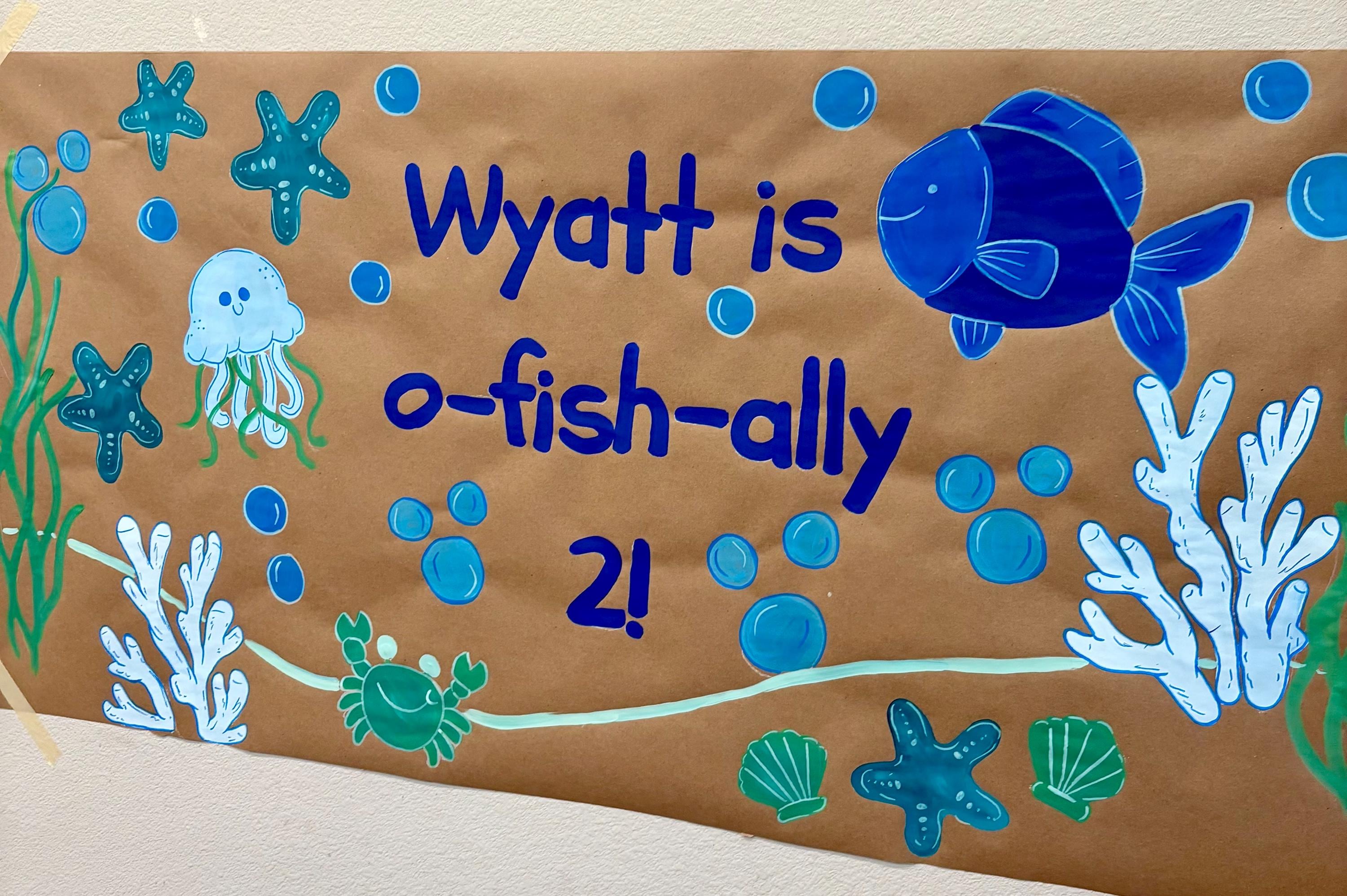 Custom Hand-painted Birthday Banner: Sea Theme - Etsy