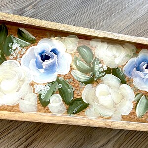 Floral Resin Trays – Custom Decorative Trays With Unique Flower Designs ...