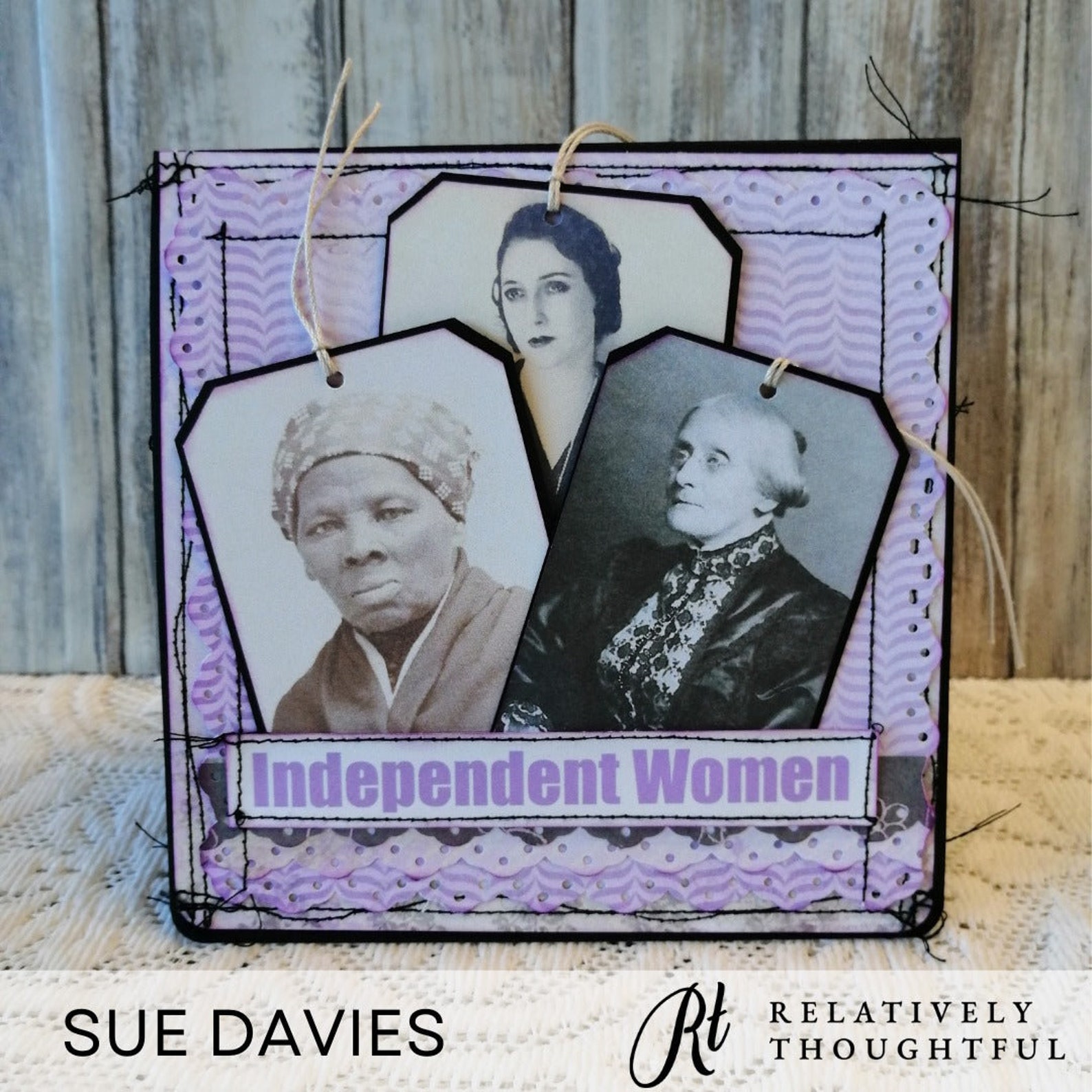 Independent Women Papercraft Collection - Etsy